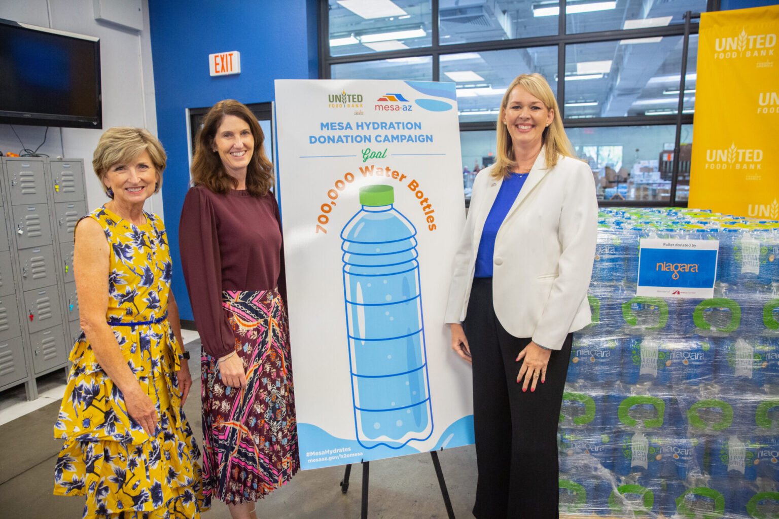 Mesa Unites: Hydration Drive Kicks Off to Beat the Heat - United Food Bank